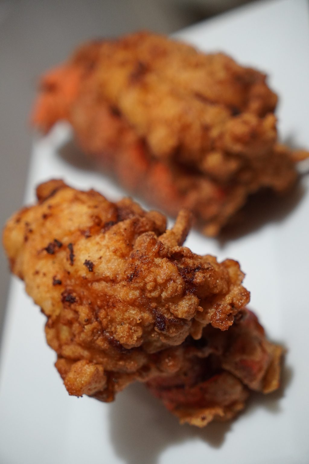 Cajun Creole Fried Lobster Tails